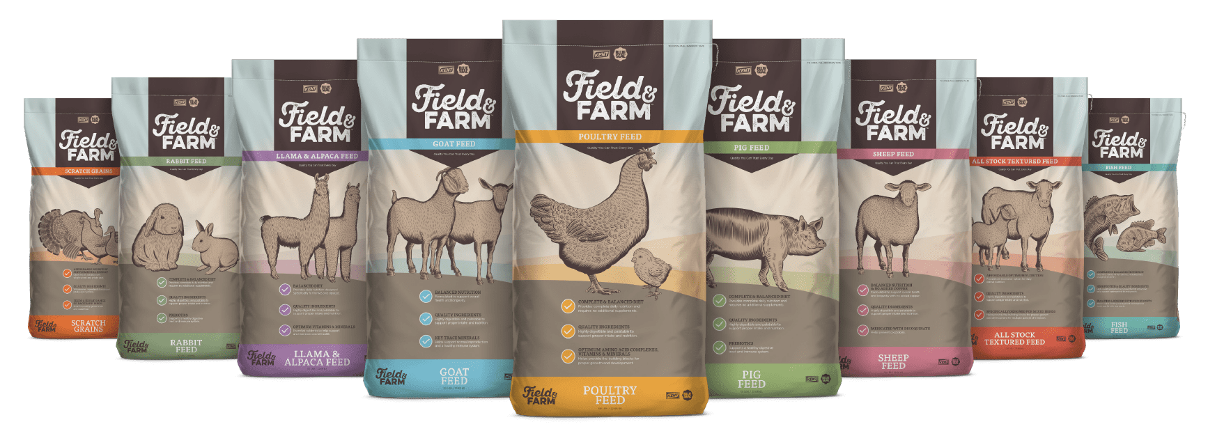Field & Farm Animal Feed | Kent Feeds - Blue Seal